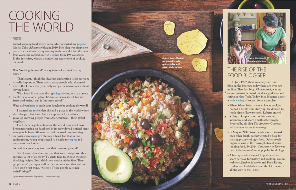 what world eats | National Geographic Learning: In Focus