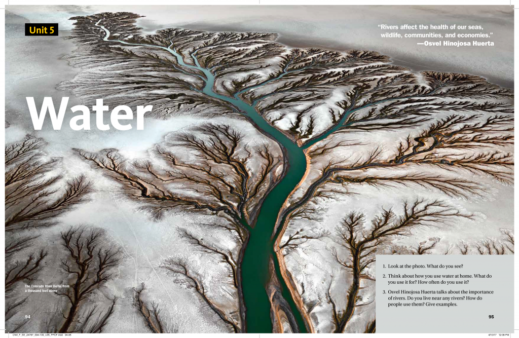 Impact Water Spread Unit 5 | National Geographic Learning: In Focus